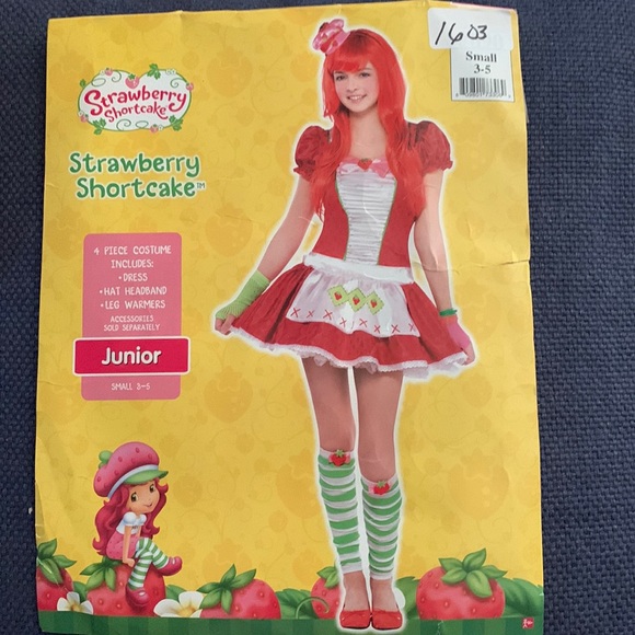 Costumes | Strawberry Shortcake Junior Costume | Poshmark